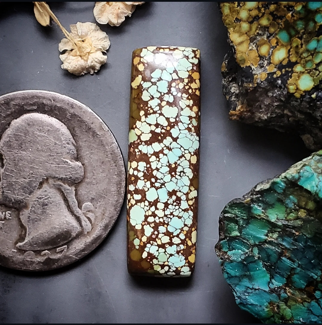 Red River Bar 30x9mm Cab | Turquoise Obsession